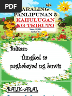 Patakarang Pang-Ekonomiya Sistemang Bandala | PDF