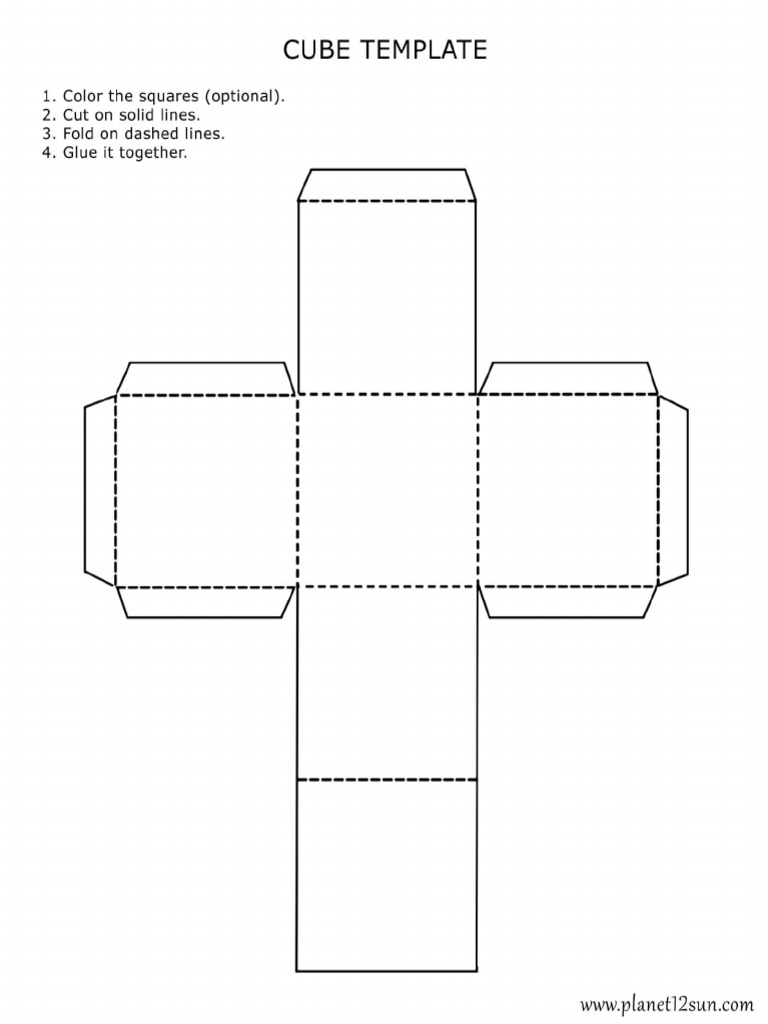 3D Cube Class 3 PDF | PDF