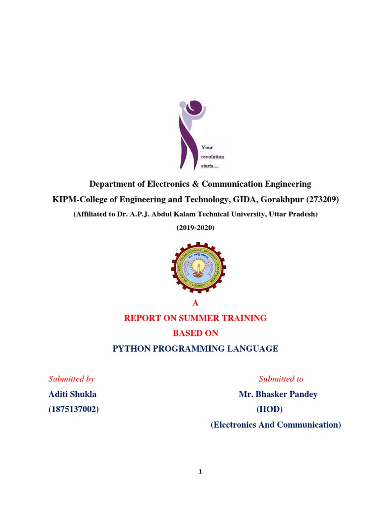 Python Report Card | Download Free PDF | Python (Programming Language ...