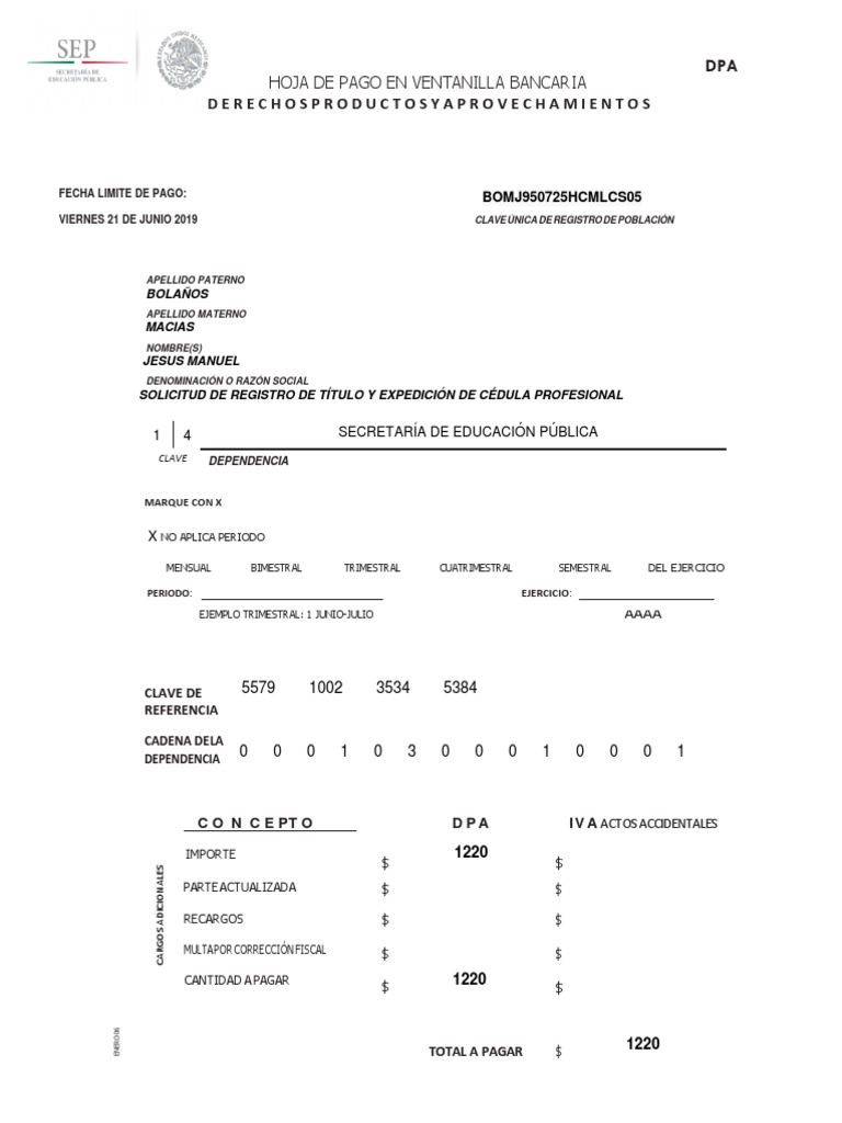 Hoja de Ayuda para El Pago en Ventanilla Bancaria - 5a0f861f1723dd5145bd7e84 | PDF | Business