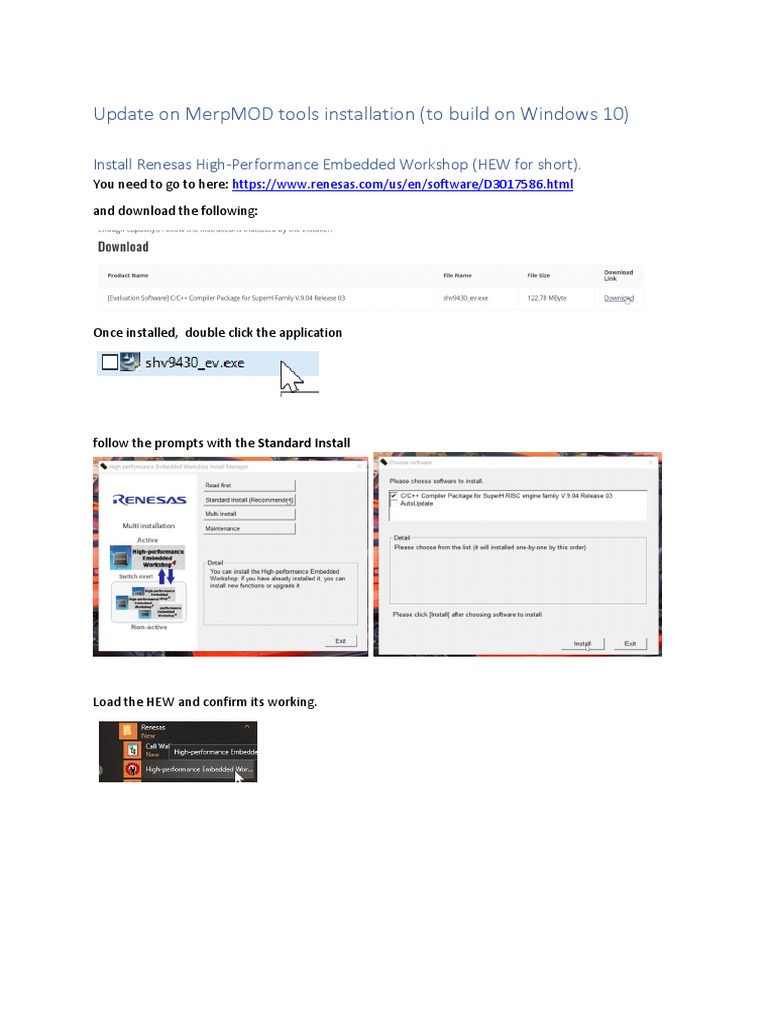 Install Tools For Merpmod Patching Development PDF | PDF