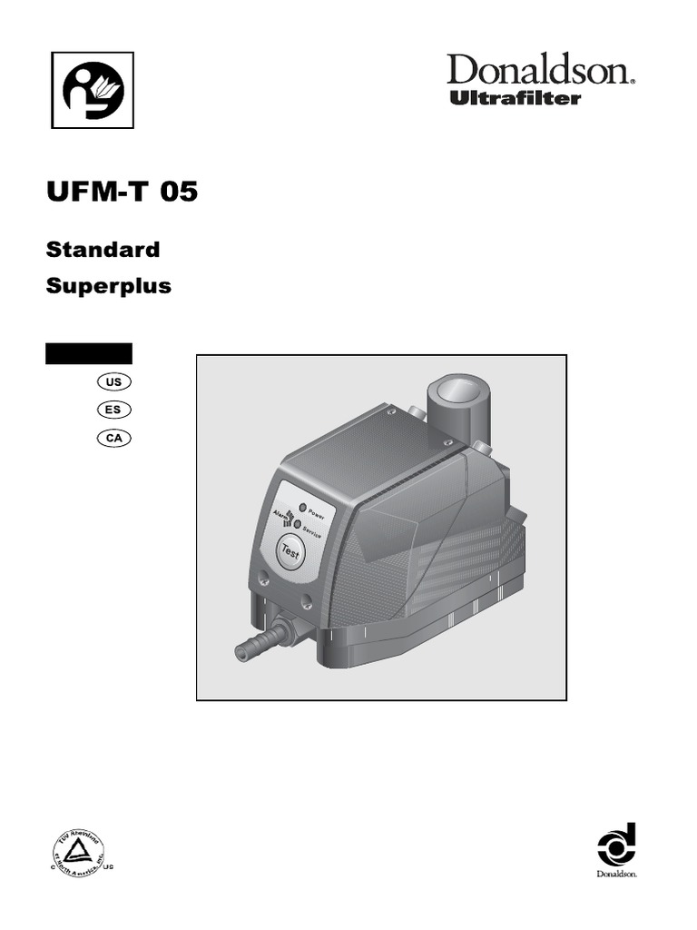 UFM-T 05 - Donaldson | PDF | Ac Power Plugs And Sockets | Electrical ...