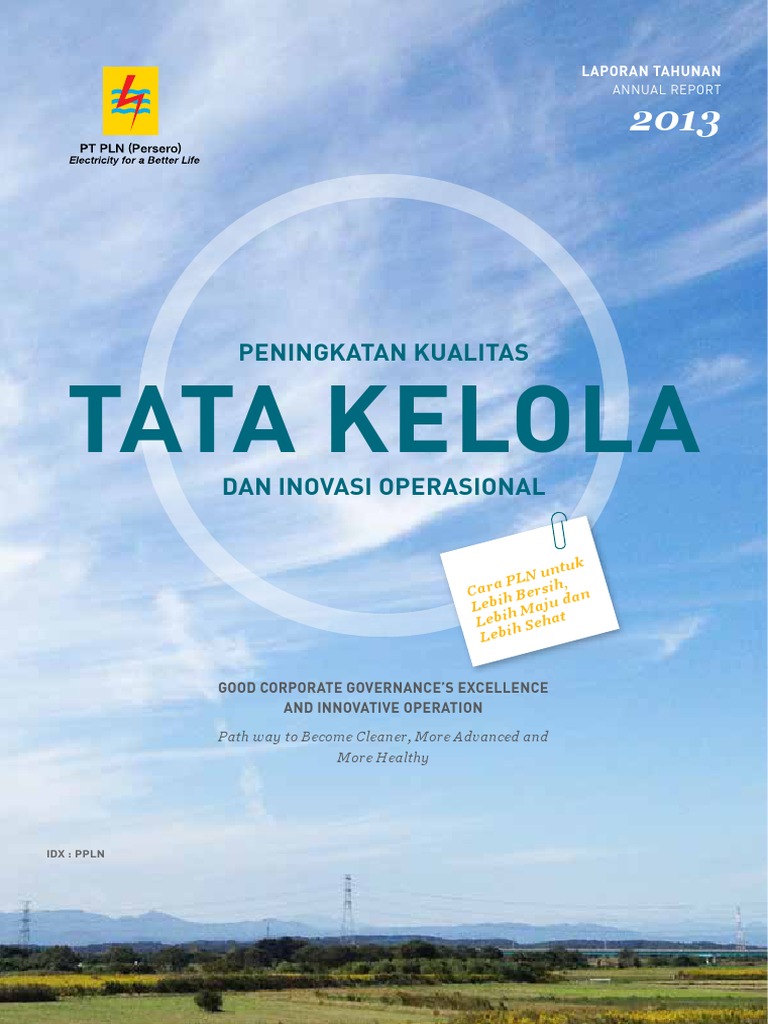 Perusahaan Listrik Negara Annual Report 2013 PLN Laporan Tahunan ...