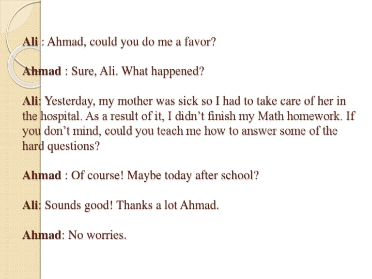 Conversation Cause and Effect | PDF