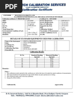 Hydro Test Certificate Template (Soft Copy) | PDF | Pressure ...