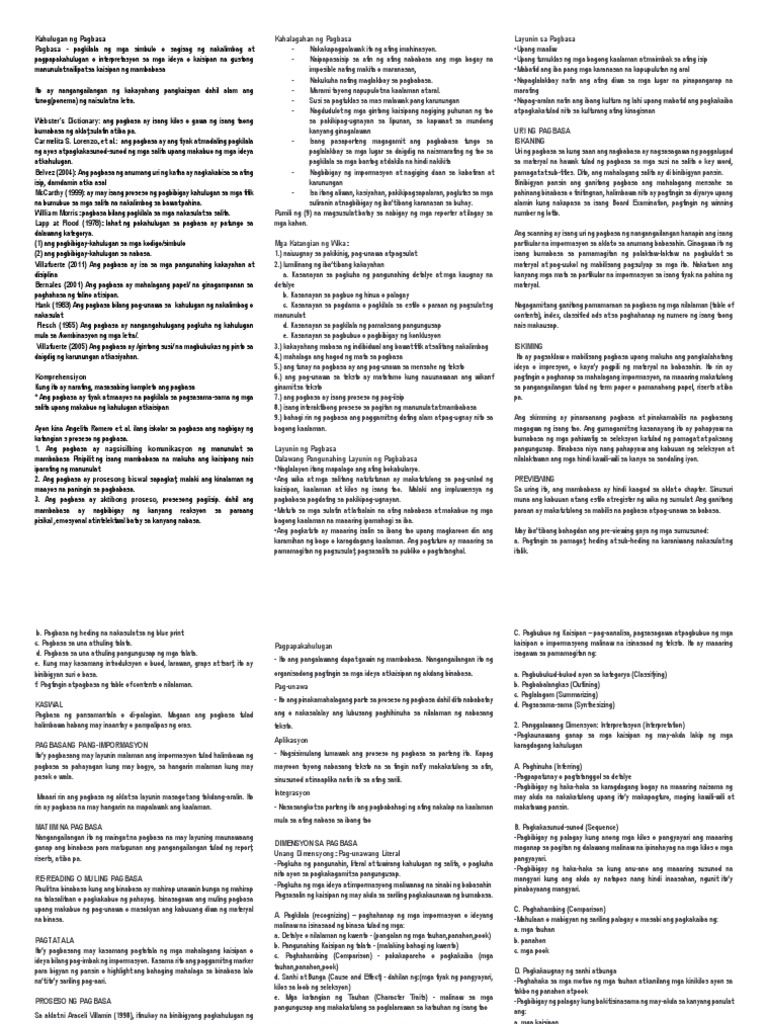 2nd Quarter Filipino | PDF