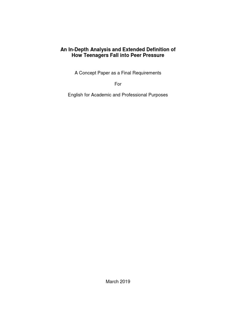 Understanding Teen Peer Pressure Effects | PDF | Adolescence | Anxiety