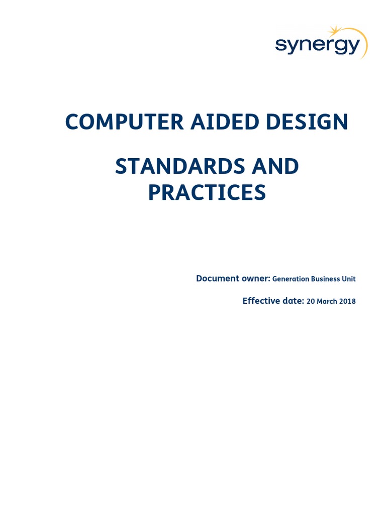 CAD Standards and Practices | PDF | Computer Aided Design