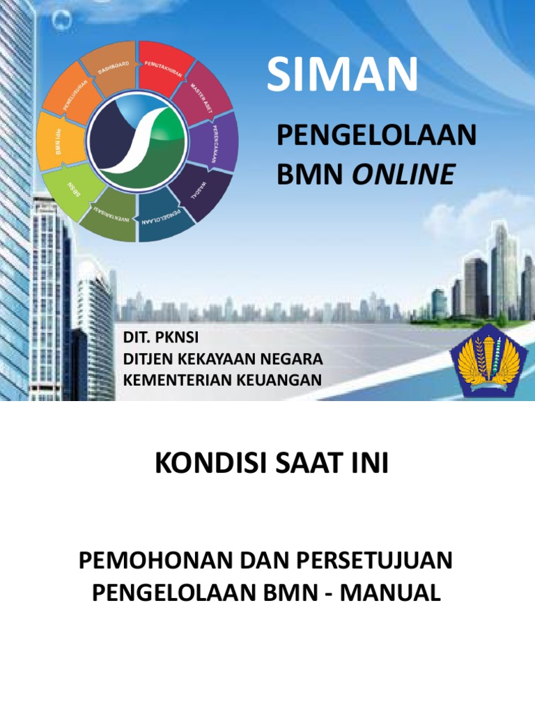 Pengelolaan BMN Online dengan SIMAN | PDF | Pengelolaan Keuangan & Uang ...