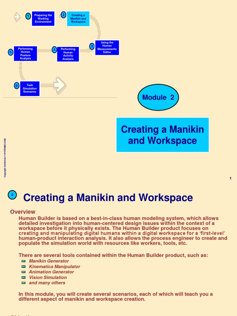 Module 2 (Create Manikin) (NEW) | PDF | Simulation | Icon (Computing)