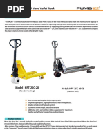 Maini Stackers Complete Range Catalogue | PDF | Electric Motor | Elevator