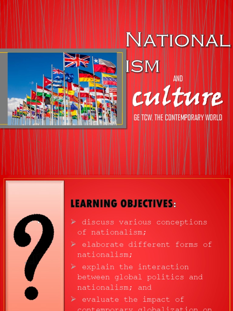 Nationalism and Culture | PDF | Nationalism | Ethnic Groups