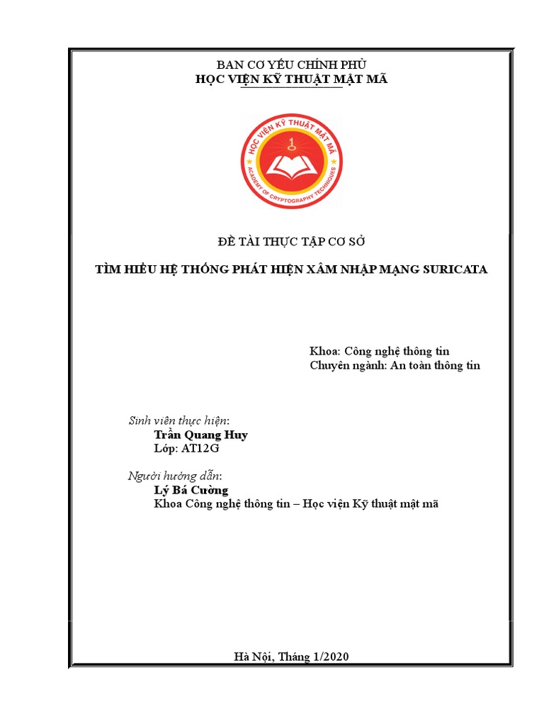 Suricata TQH | PDF