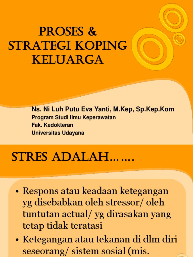 Proses-Strategi Koping Keluarga 2018 - Maret | PDF