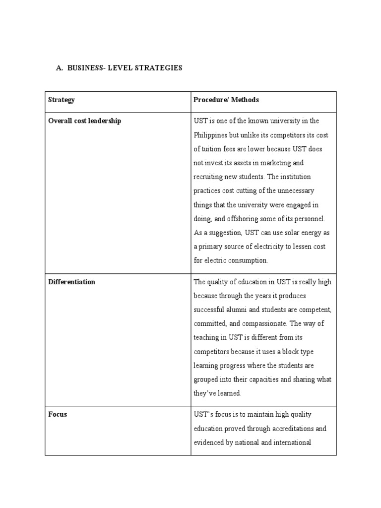 Strama - Strategies | PDF | University | Economies
