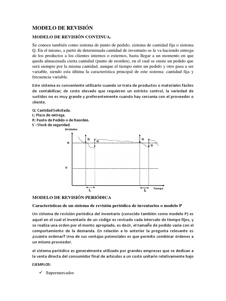 Revision Periodica Curso Logistica | PDF | Inventario | Economias
