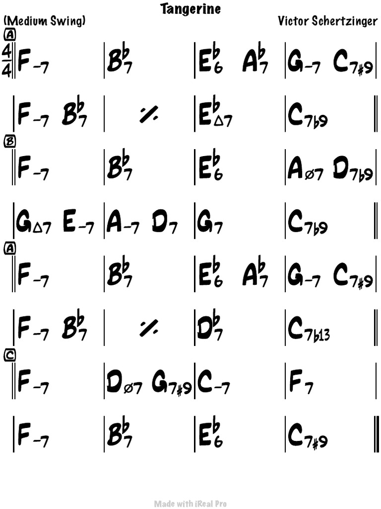 Tangerine Eb PDF | PDF