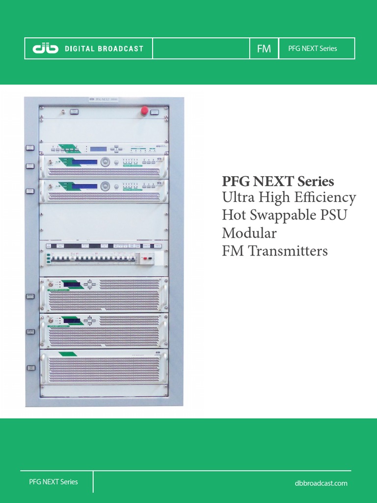 PFG NEXT Technical Sheet | PDF | Power Supply | Amplifier