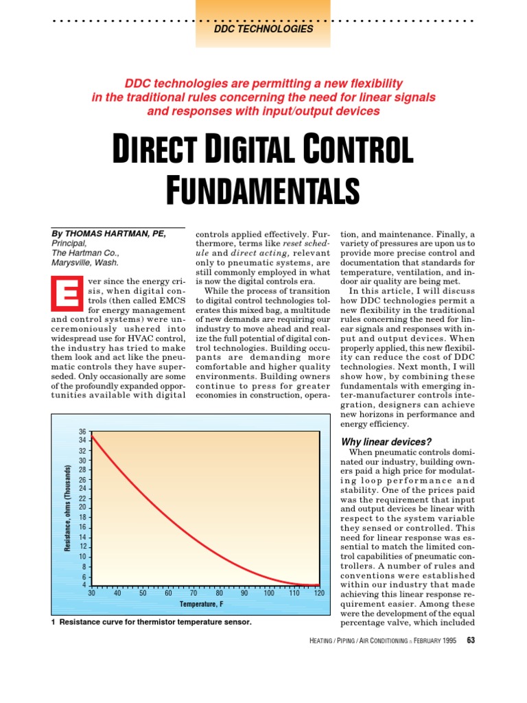 Rethinking Linear Control in DDC Systems | PDF