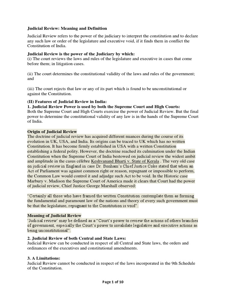 Judicial Review | PDF | Judicial Review | Certiorari