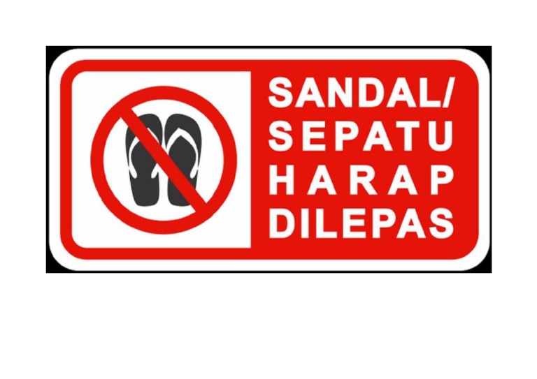 Sandal Harap Dilepas | PDF