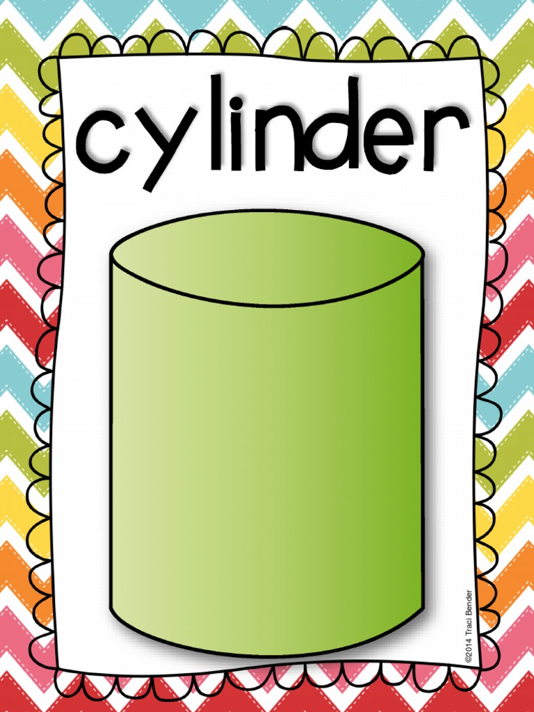 3 Dimensional Shape Posters Freebie | PDF