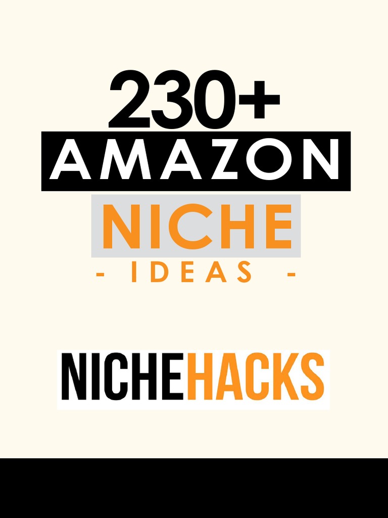 230 Amazon Niche Ideas | PDF | Affiliate Marketing | Online Advertising