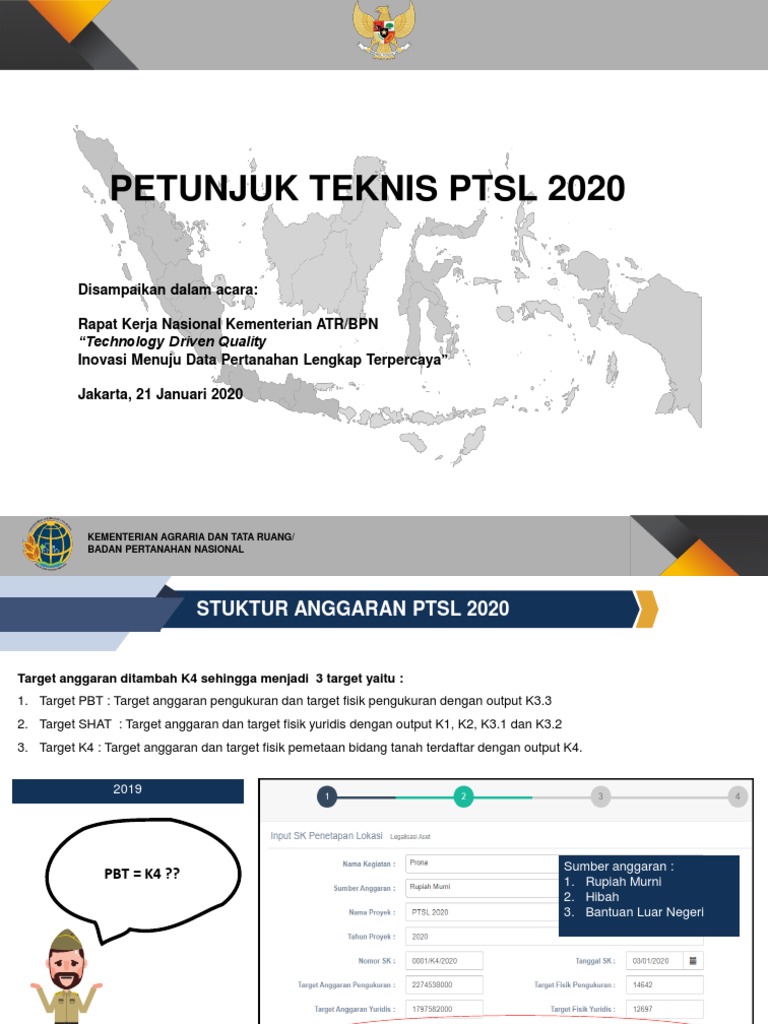 Juknis PTSL 2020 PDF | PDF