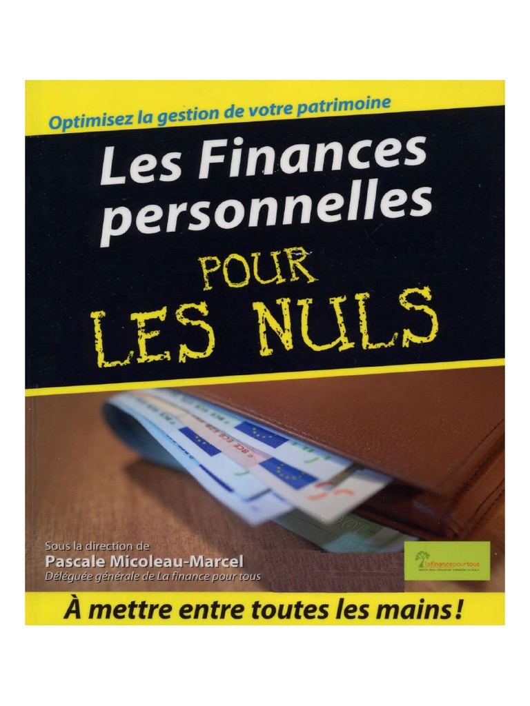EBOOK Pour Les Nuls Finances Personnelles PDF | PDF