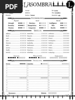 VTM V5 Sheets | PDF