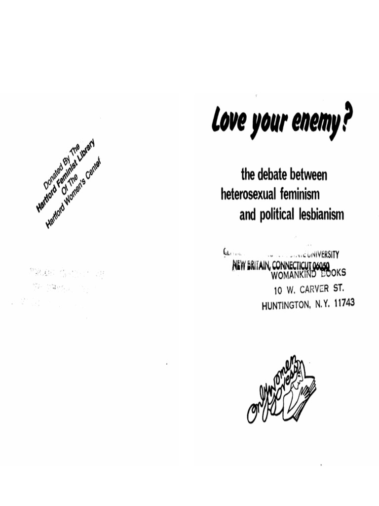 Political Lesbianism The Case Against Heterosexuality LRFG PDF | PDF