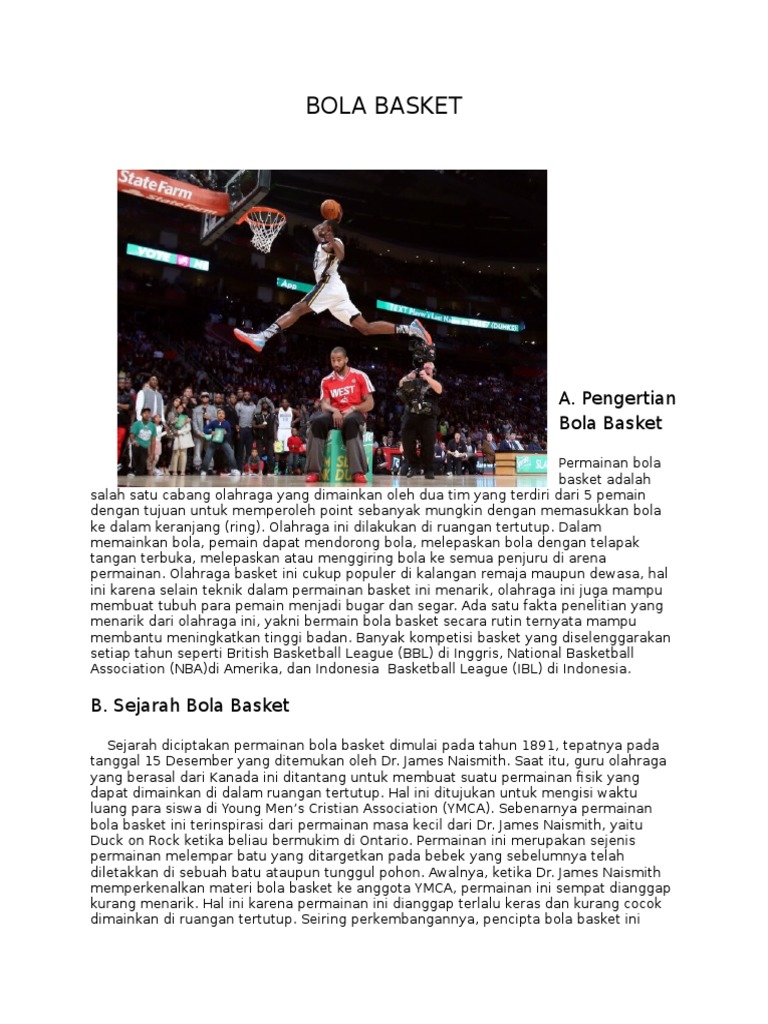 Bola Basket | PDF