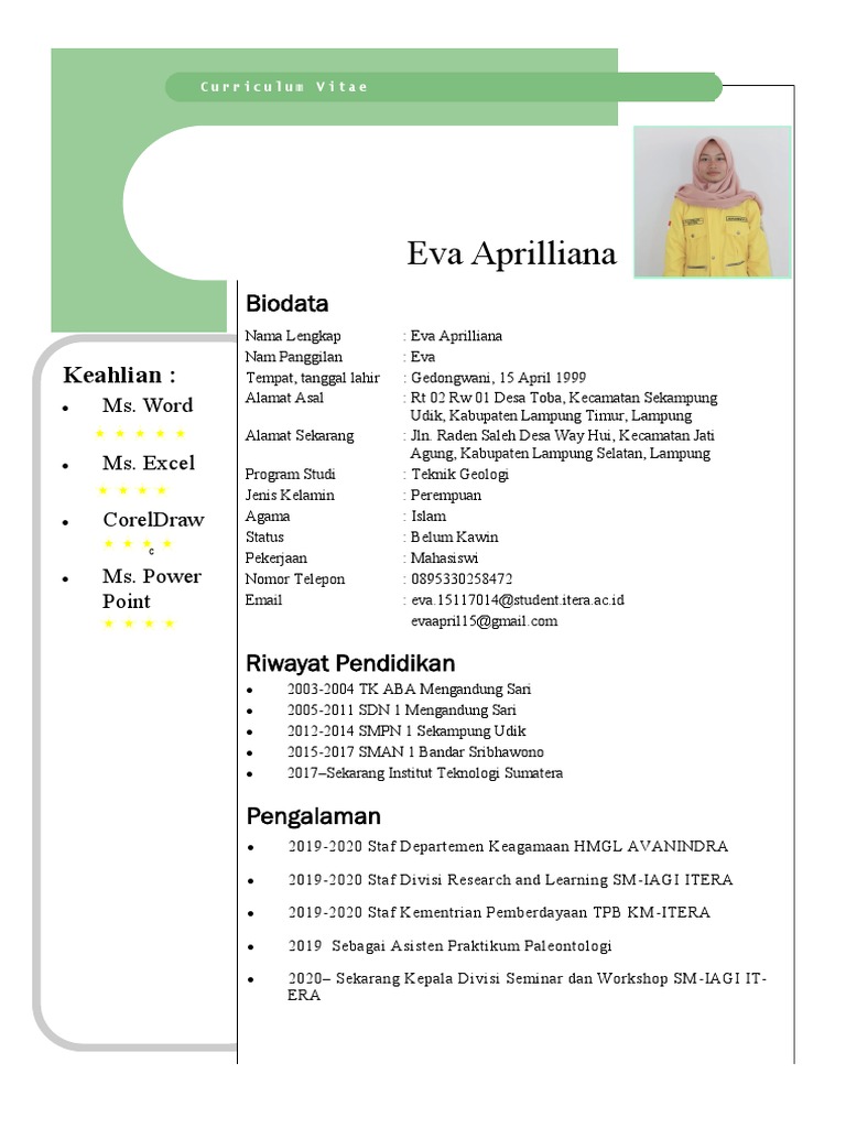 CV Eva | PDF