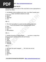PRC Answer Sheet Sample 001 | PDF | Tests | Test (Assessment)