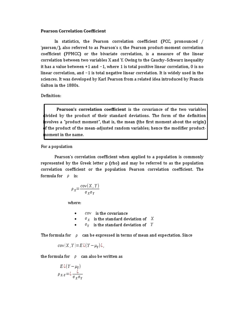 6 Pearson Correlation | PDF | Correlation And Dependence | Data Analysis