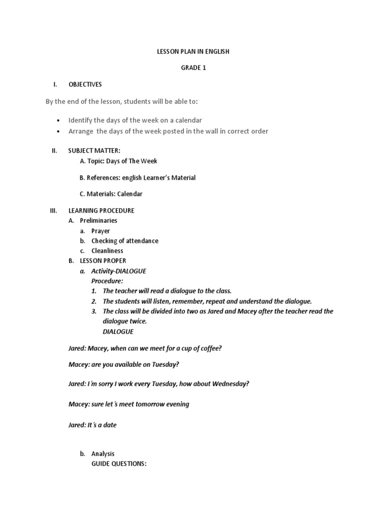 LESSON PLAN WITH Vignette ANNIE JANE C. GUIRJEN | PDF | Lesson Plan ...