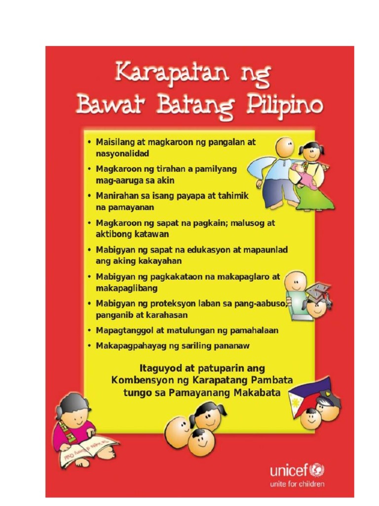 10 Karapatan NG Mga Bata | PDF
