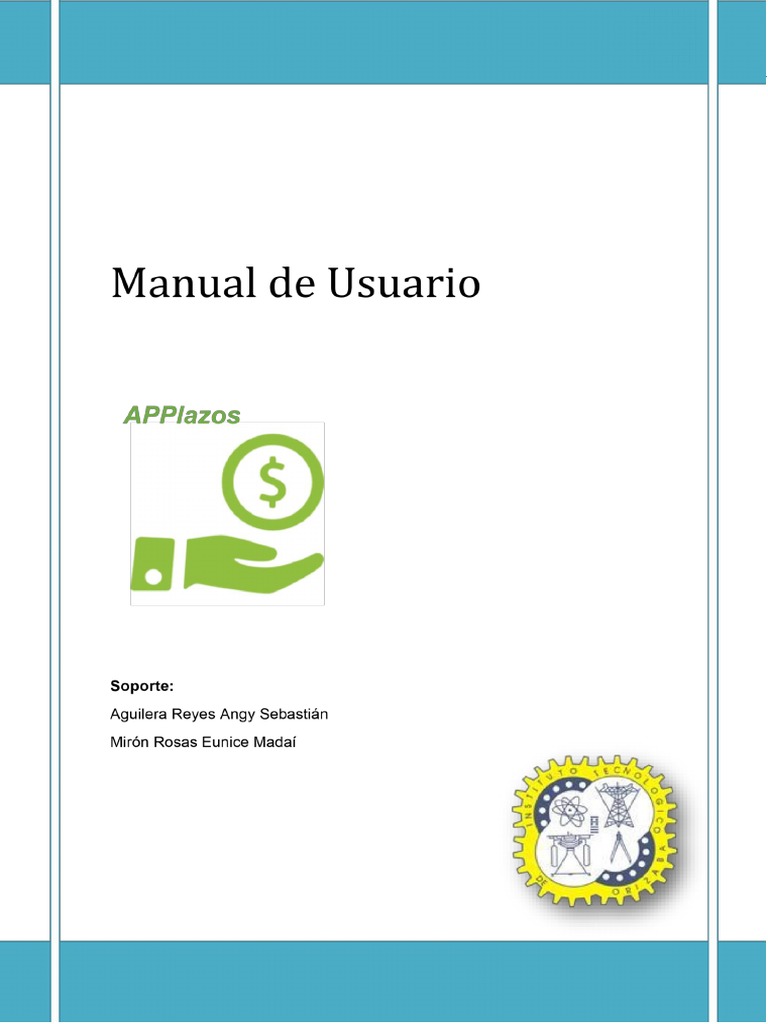 Ejemplo de Manual Un Software | PDF | máquina virtual de Java | Ventana ...