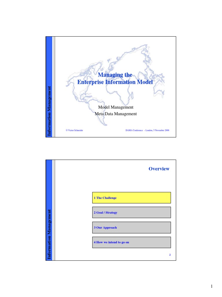 KODUL.25729 Enterprise Information Model IKEA Example | PDF | Data ...