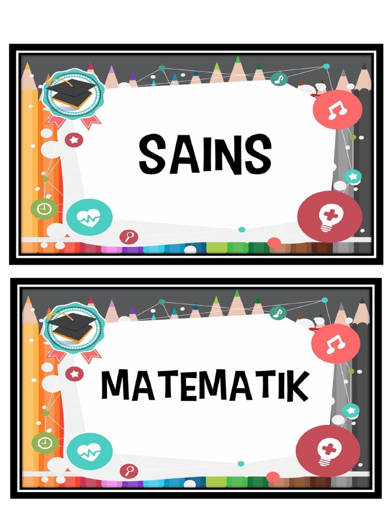 Label Subjek Kelas | PDF