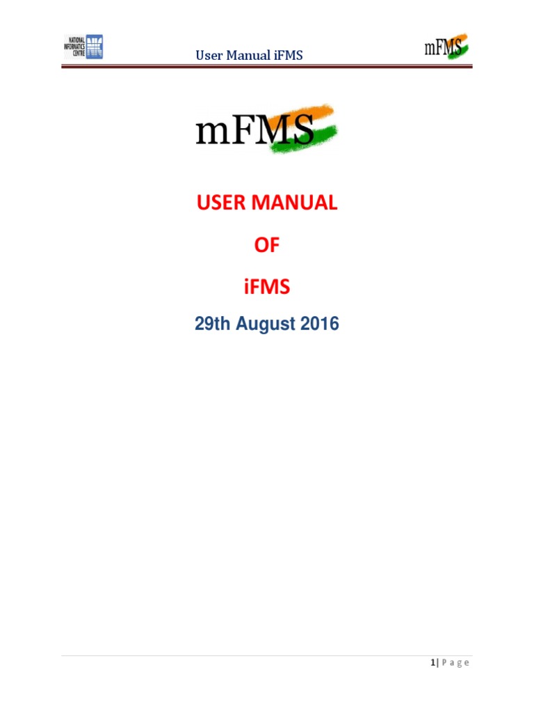 USER MANUAL iFMS | PDF | Receipt | Use Case