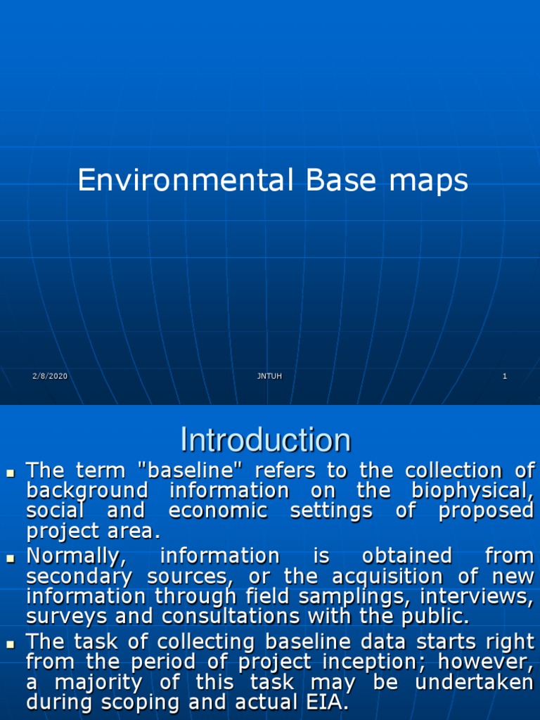 2b. Environmental Base Maps | PDF | Map | Topography