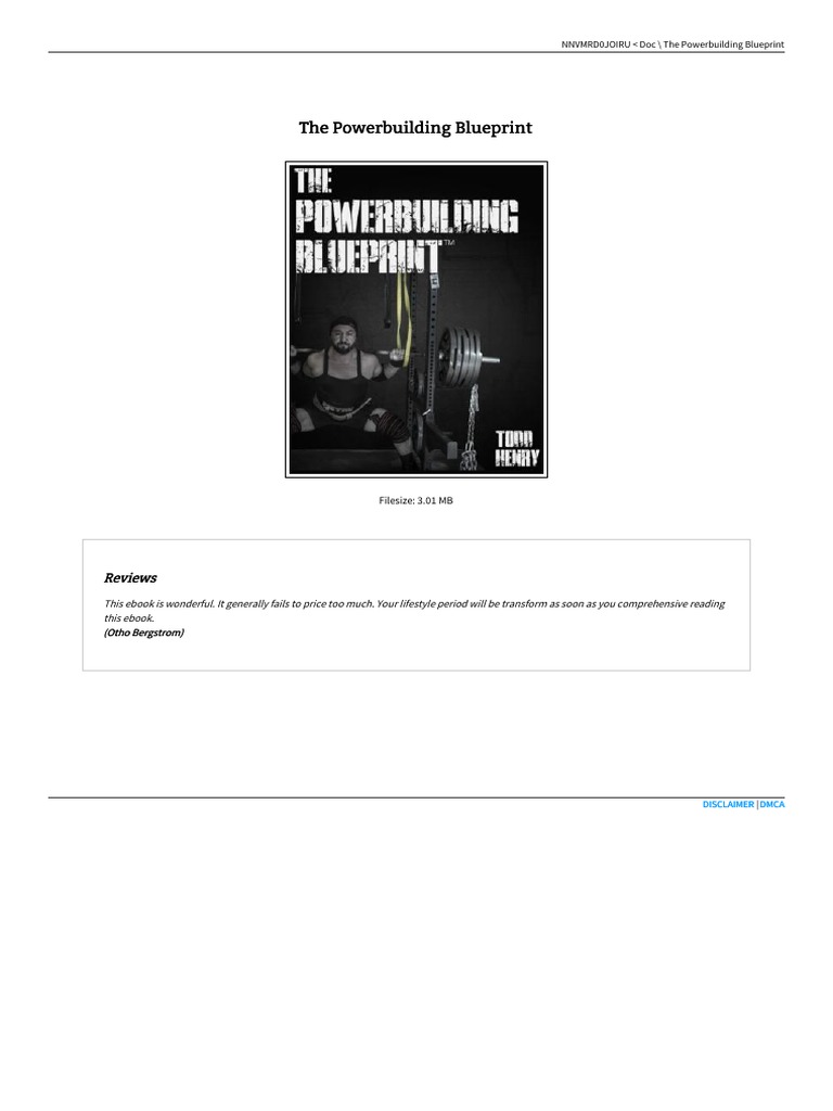 The Powerbuilding Blueprint Paperback | PDF | Strength Training ...