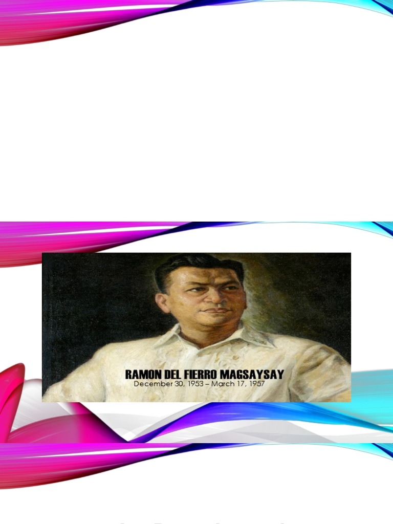 Ramon Del Fierro Magsaysay | PDF