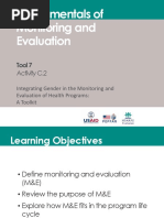 M&E Framework Template | PDF | Career & Growth | Business