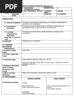 DepEd Lesson Plan Format in Science | PDF | Lesson Plan | Learning