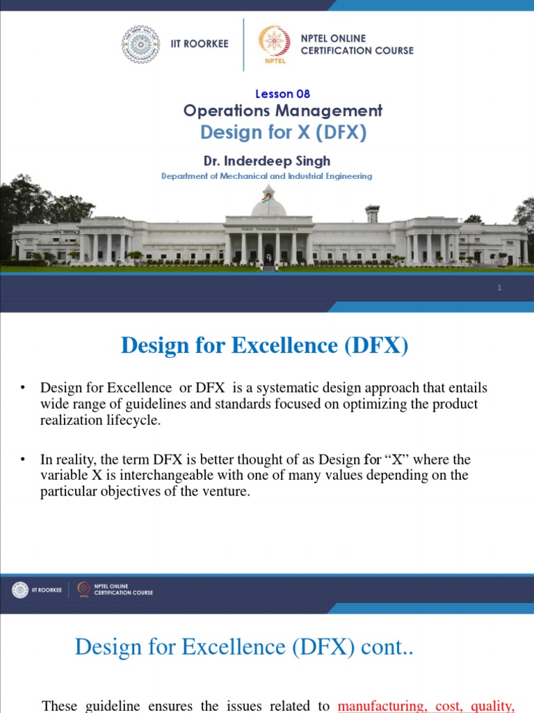 Lecture 08 Design For X (DFX) | Download Free PDF | Sheet Metal ...