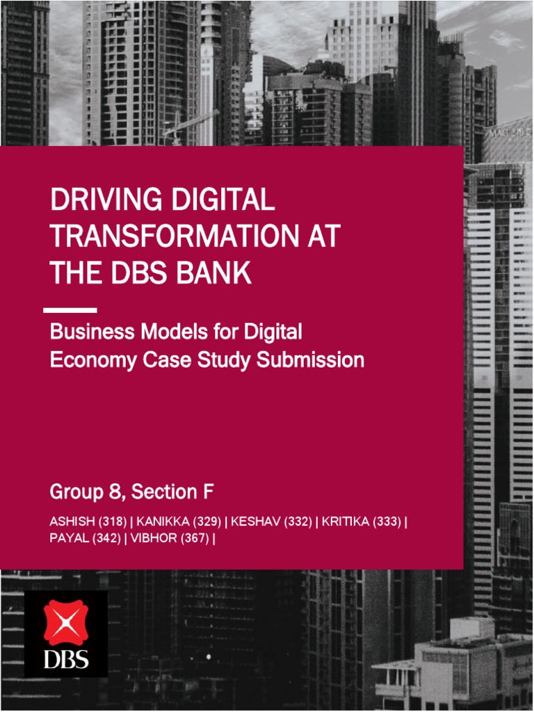 Driving Digital Transformation at DBS | PDF | Startup Company | Small Business & Entrepreneurs