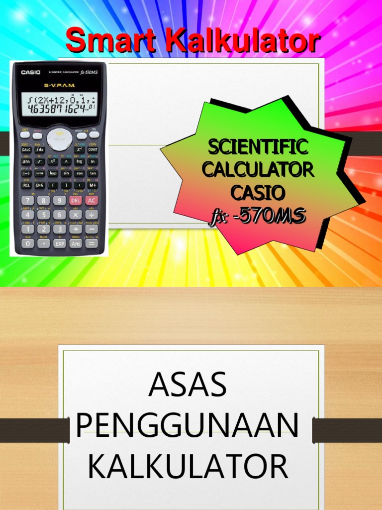 Cara Penggunaan Kalkulator | PDF