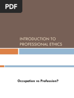 Professional: Ethics | PDF | Profession | Morality